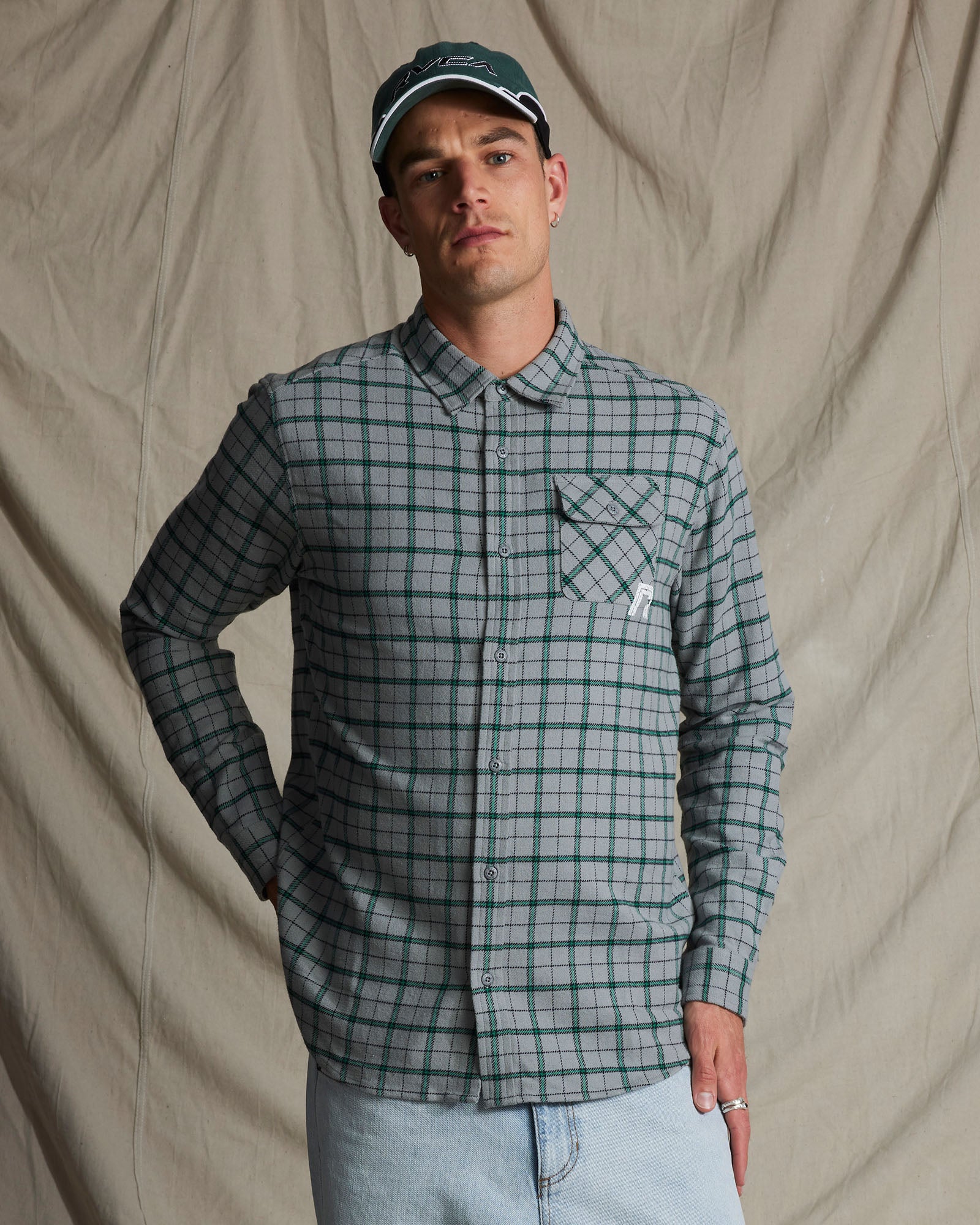 Mens Track Side Long Sleeve Shirt – RVCA AU