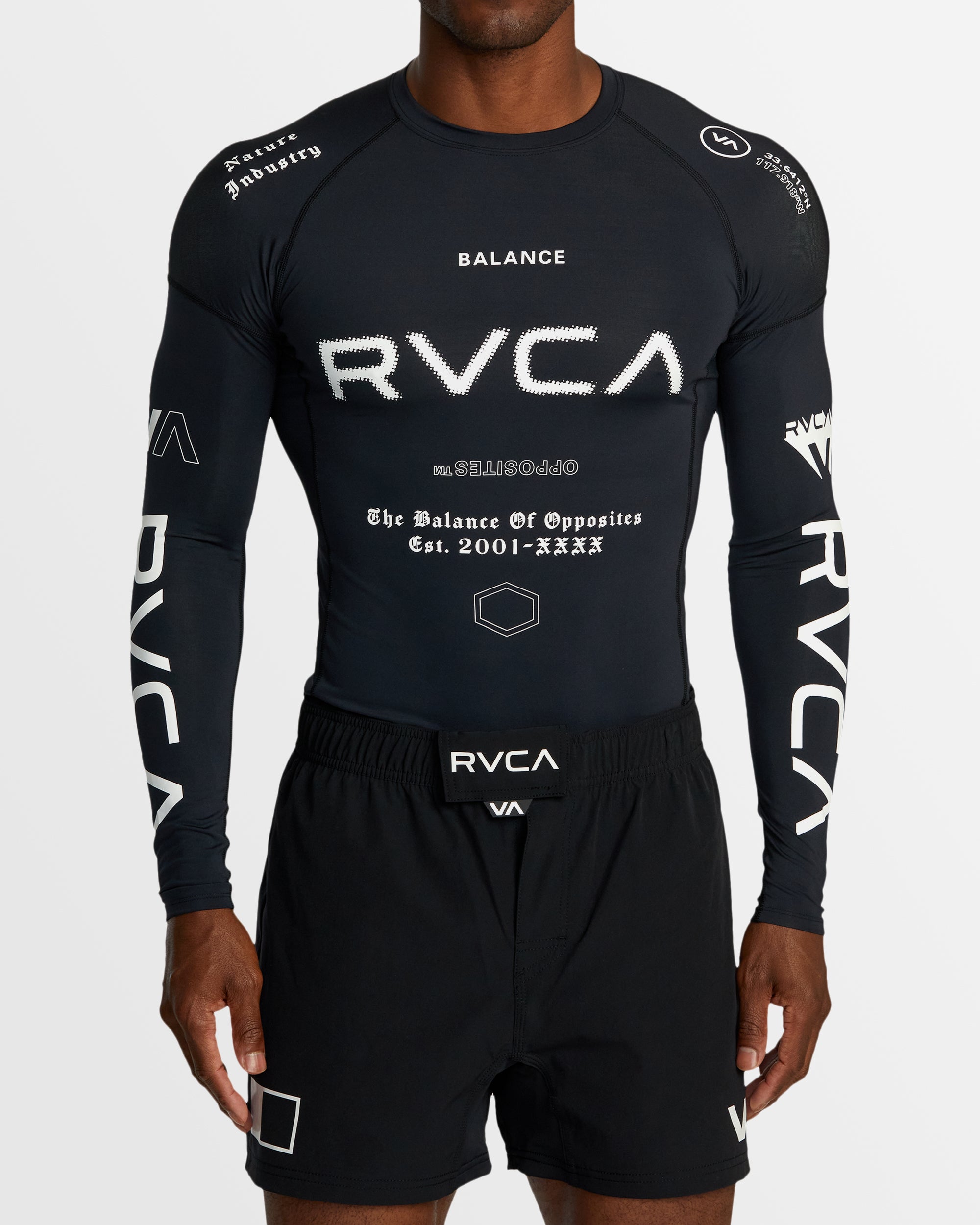 Sport Rashguard Ls - BLACK ALL BRAND 2 | RVCA AU