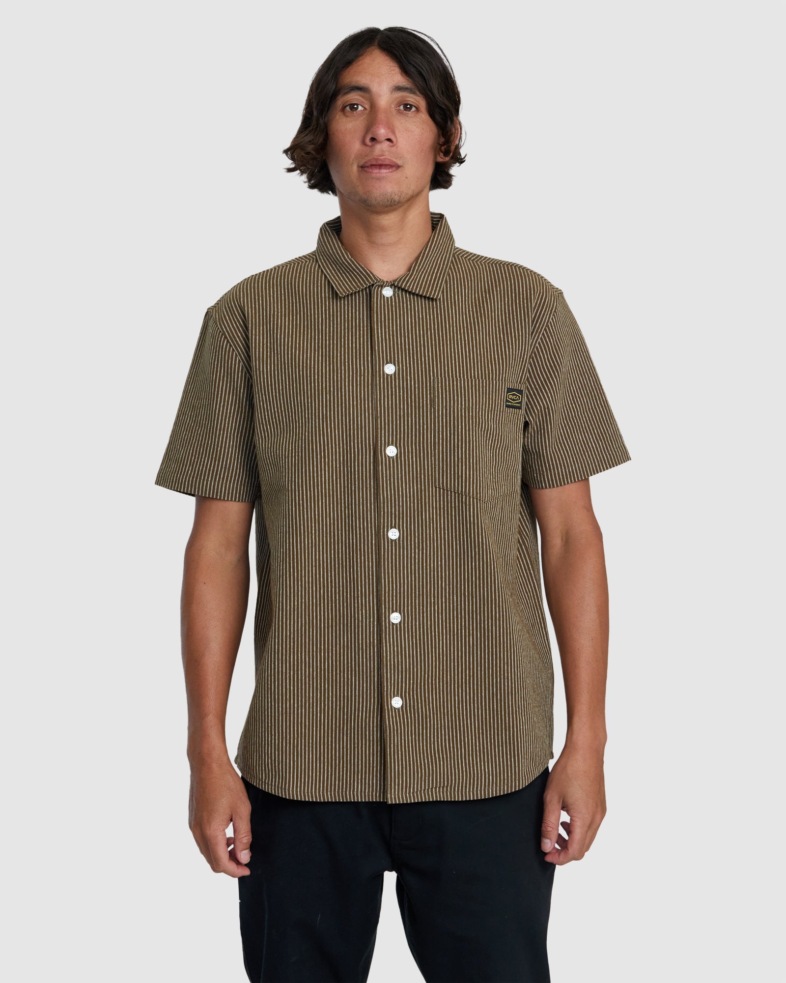 Mens Dayshift Stripe II Shirt – RVCA AU