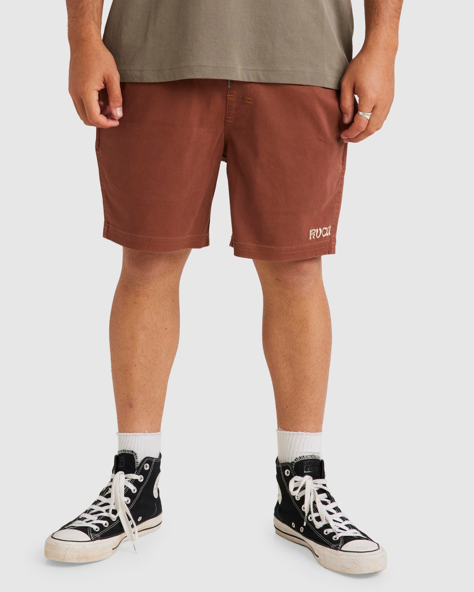 Escape Elastic Exotica Shorts - Hazelnut | RVCA