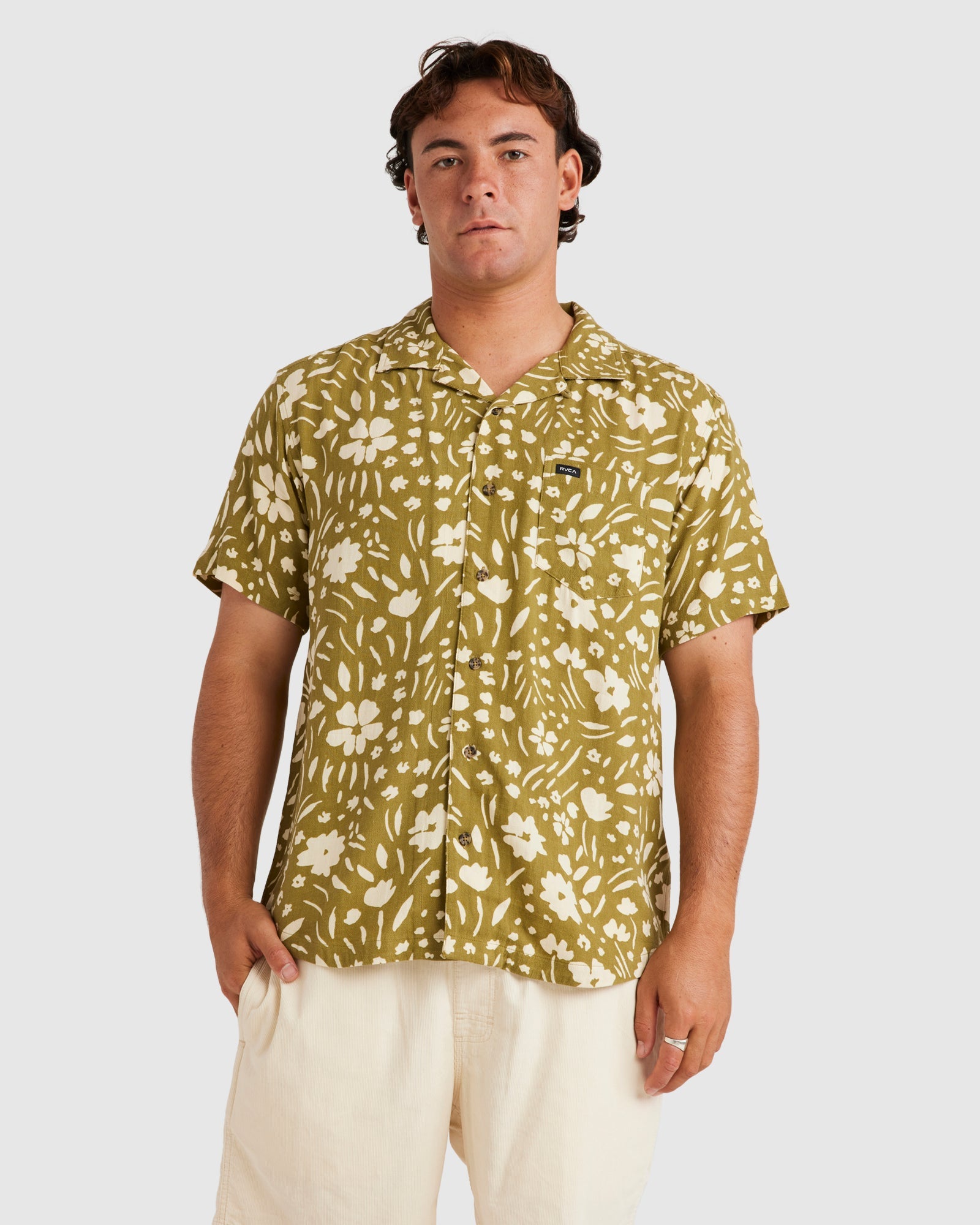 Wildflower Shirt - Moss | RVCA